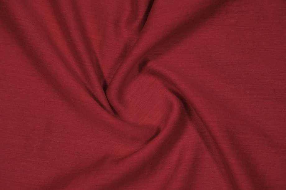 Red Colour Plain Munga Silk - Zarinama